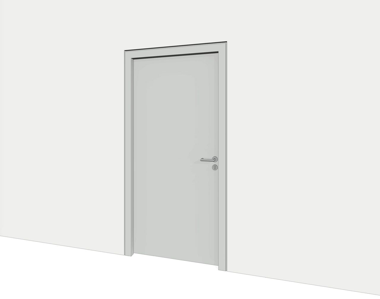 Steel non-rebated evacuation door (EN 179) | ASSA ABLOY